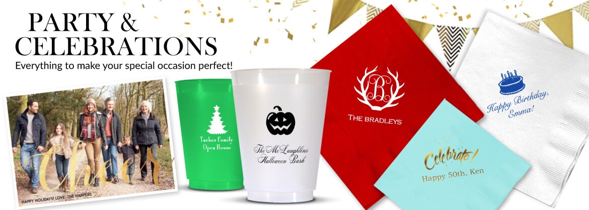 Personalized Party Accessories