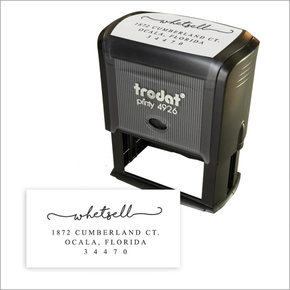 Large Rectangle Stamper - Whimsical