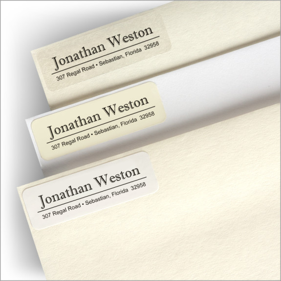 Big 'n Bold Name Address Labels - Block
