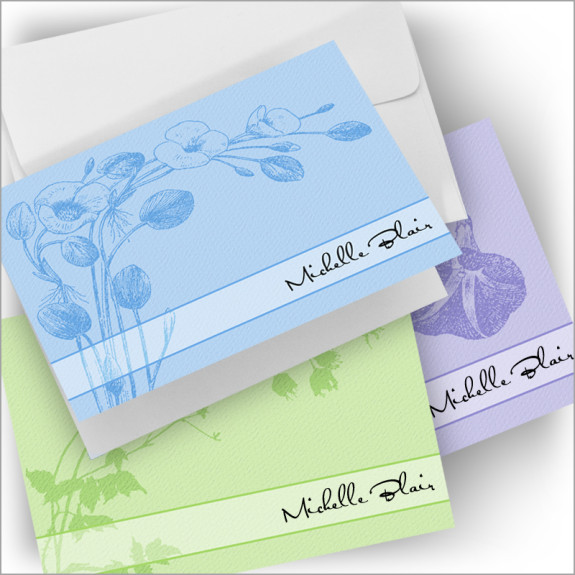 Botanical Notes | Botanical Fold Notes