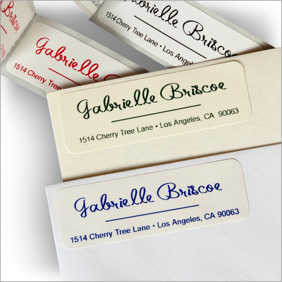 Gabrielle Labels | Gabrielle Return Address Labels