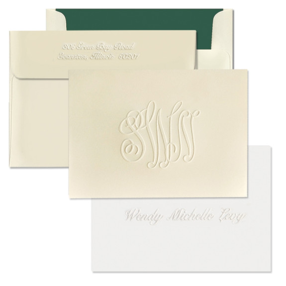 Always Correct Embossed Notes | Always Correct Embossed Fold Notes