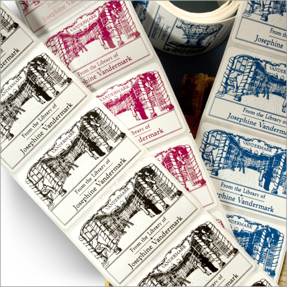 Personalized Book Plates | Personal Book Labels