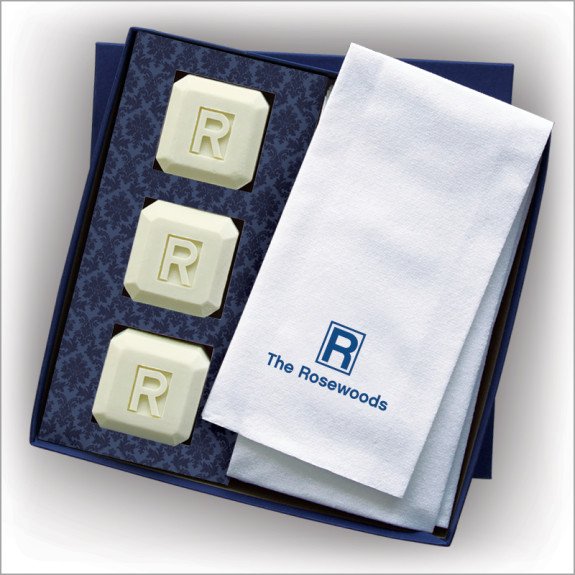 Soap and Guest Towel Set - Square Soaps