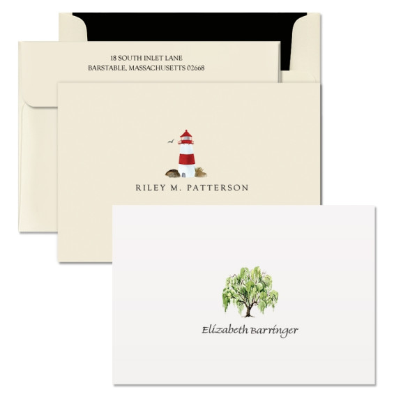 Limited Design Watercolor Note