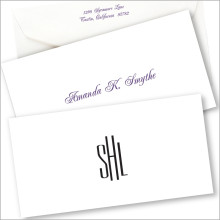 Quality Design & Personalized Stationery Folded Note Cards