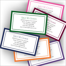 The Latest Personalized Calling Cards to Fit Your Style