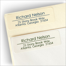 Custom Printed Personalized Return Address Labels Rolls