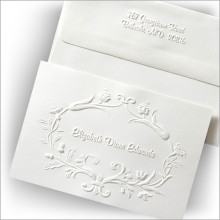 Embossed Stationery & Embossed Monogrammed Products