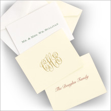 Classic & Monogrammed Personalized Gift Enclosure Cards