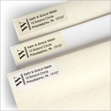 Custom Printed Personalized Return Address Labels Rolls