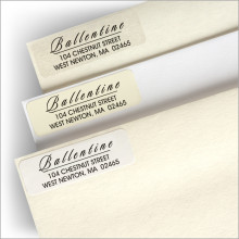 Custom Printed Personalized Return Address Labels Rolls