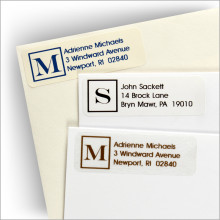 Custom Printed Personalized Return Address Labels Rolls