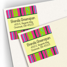 Custom Printed Personalized Return Address Labels Rolls
