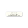 Petite See-Thru Address Labels